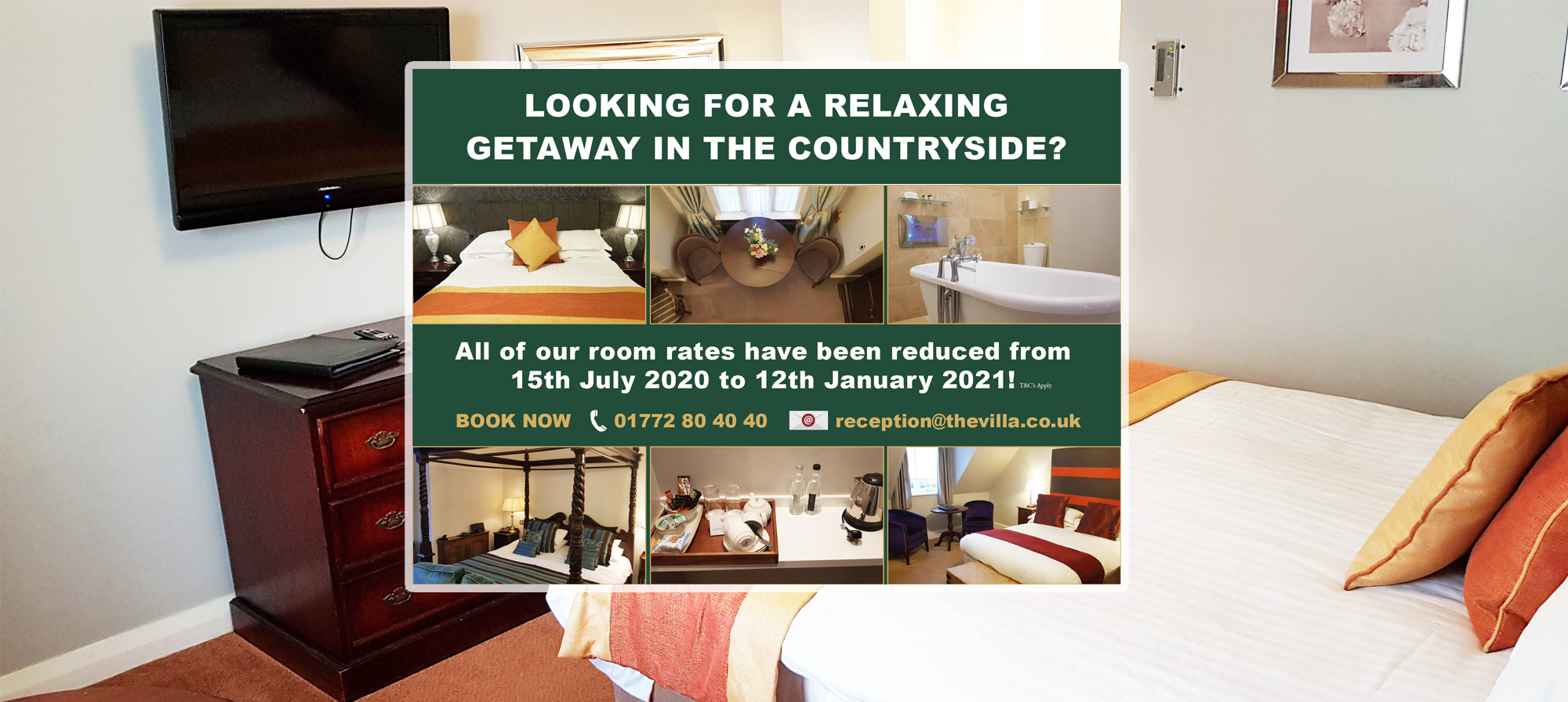 Home - The Villa Wrea Green : The Villa Wrea Green