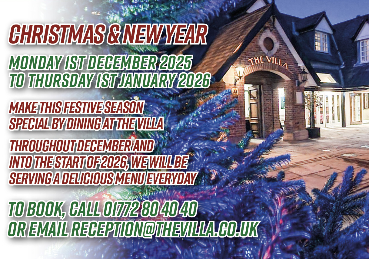 Events - The Villa Wrea Green : The Villa Wrea Green